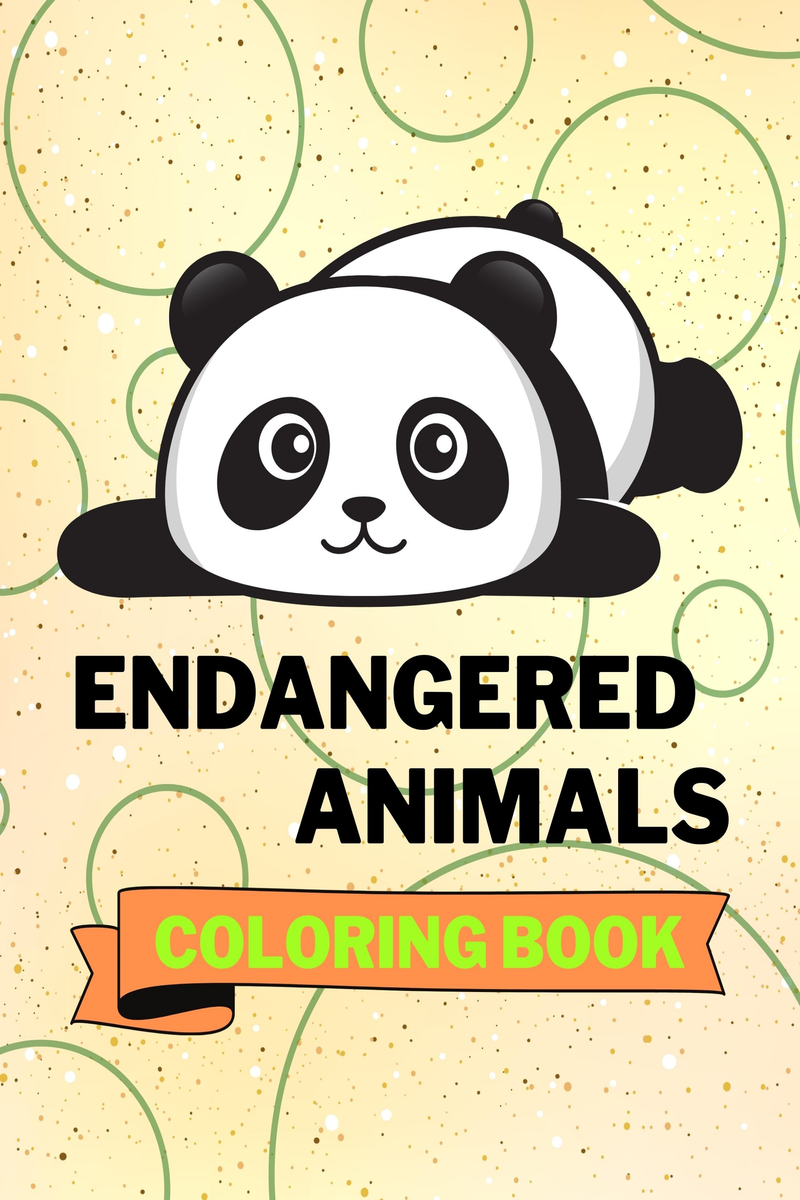 Endangered Animals Coloring Book